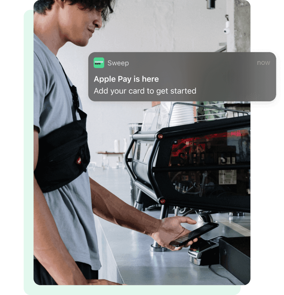 Free and instant Mastercard® Debit card - Banking | SweepBank