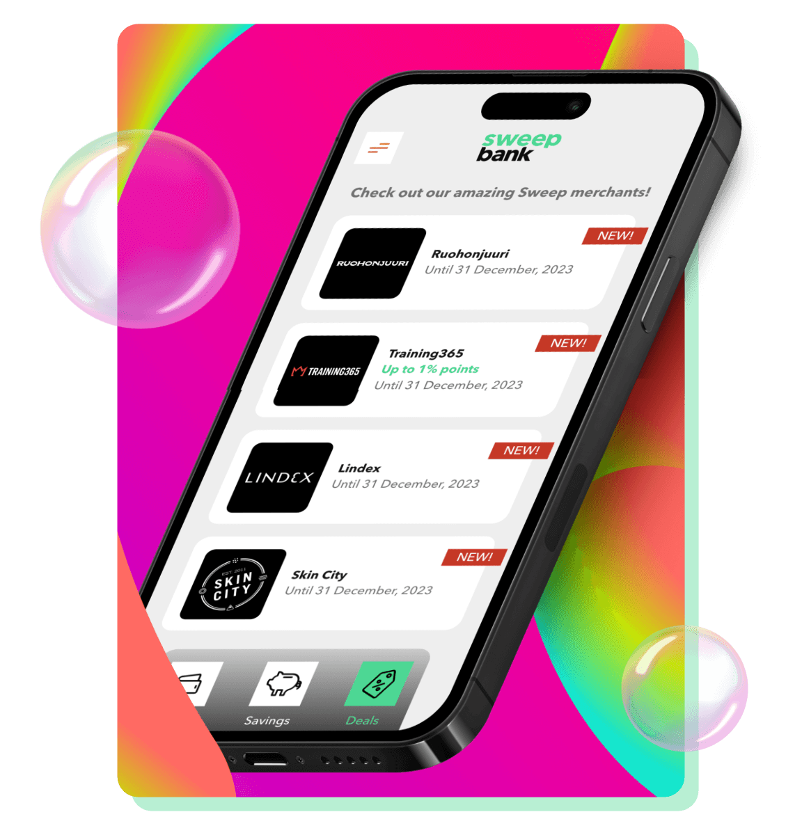 Discover banking at SweepBank with free mobile banking and credit card ...